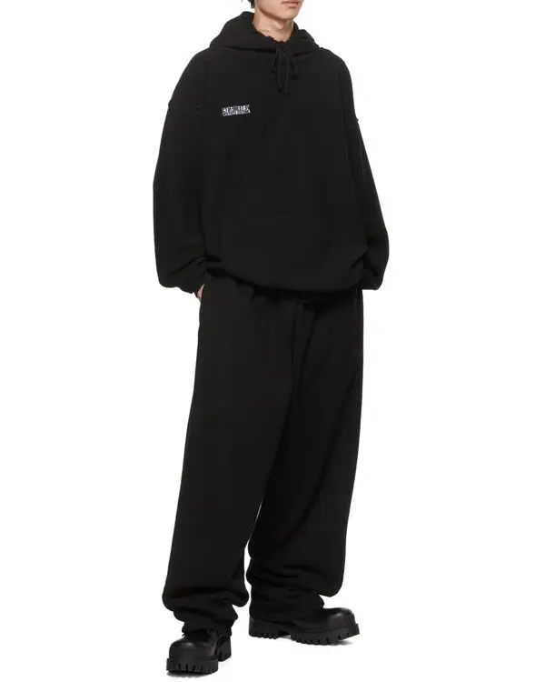 Vetements Logo Drawstring Hoodie
