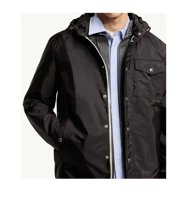 Moncler Duvainne Hooded Mid-length Jacket