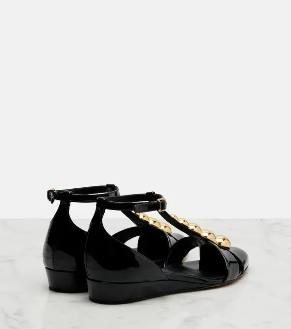 Chloé Patent Leather Sandals