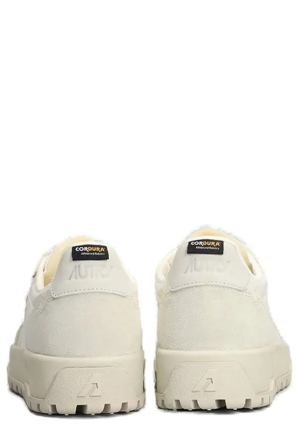 AUTRY Logo-patch Lace-up Sneakers
