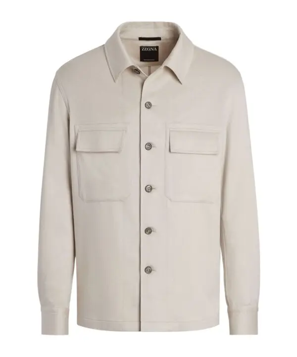 Zegna Oasi Buttoned Straight Hem Shirt - No