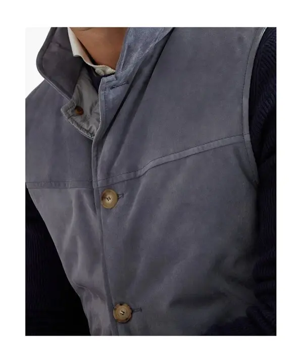 Brunello Cucinelli Sleeveless Stand-up Collar Gilet