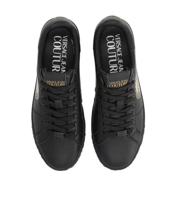 Versace Logo Patch Low-top Sneakers