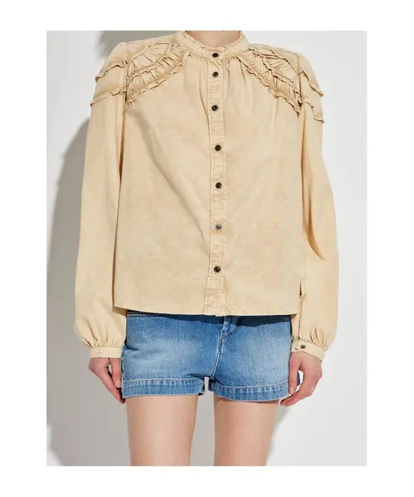 Isabel Marant Étoile Milya Ruched Detail Blouse