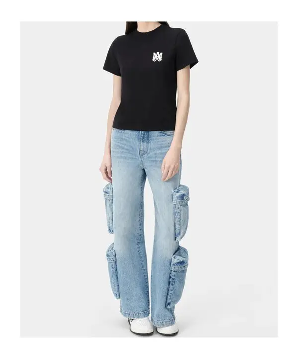 Amiri Ma Core Logo Crewneck T-shirt