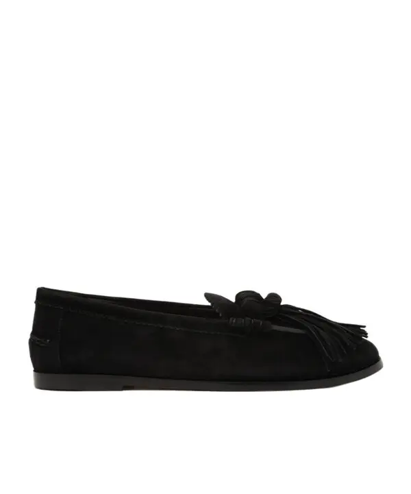 AQUAZZURA Freddie Suede Mocassins