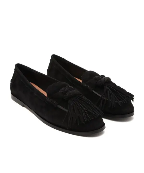 AQUAZZURA Freddie Suede Mocassins