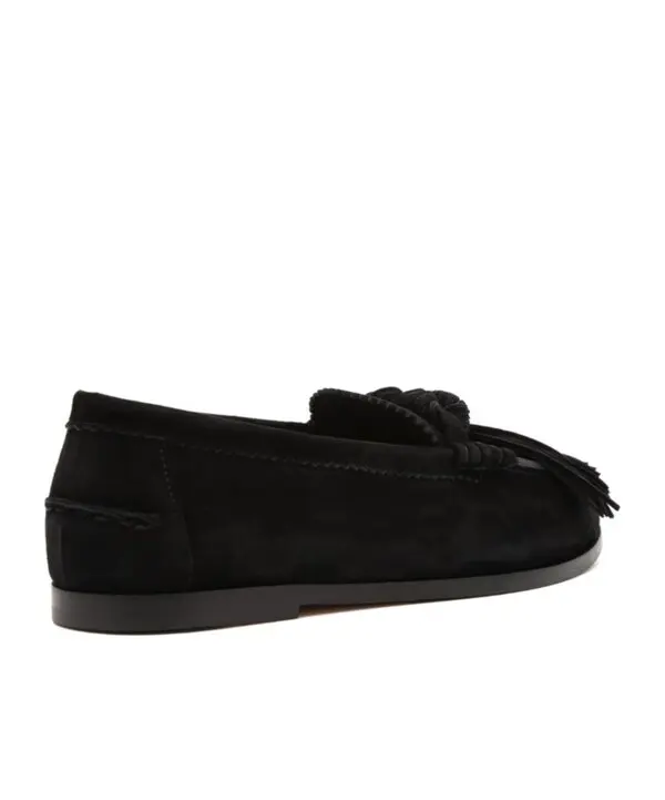 AQUAZZURA Freddie Suede Mocassins