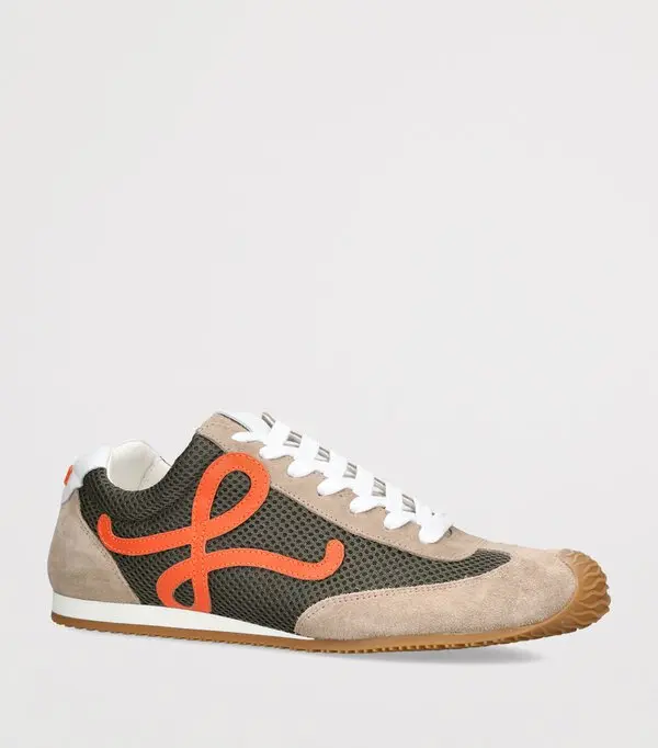Loewe Suede-mesh Ballet Runner 2.0 Sneakers