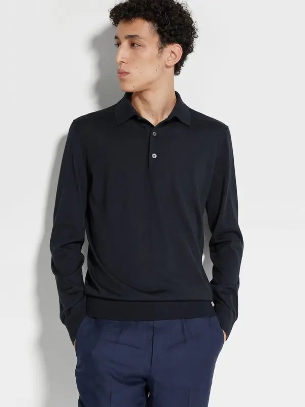 Zegna Cashseta Polo Shirt