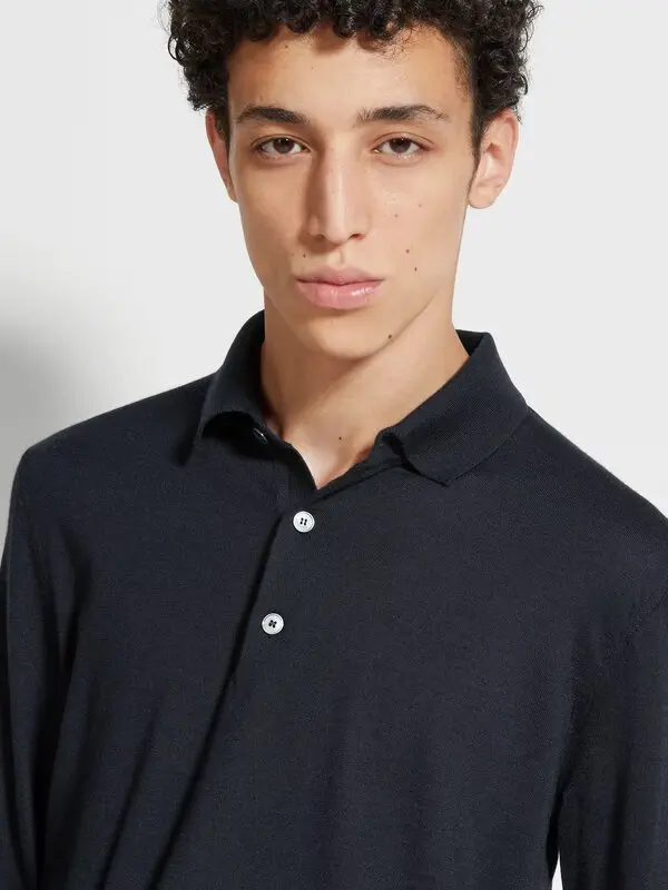 Zegna Cashseta Polo Shirt