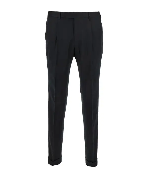 PT TORINO Slim Fit Concealed Closure Pants