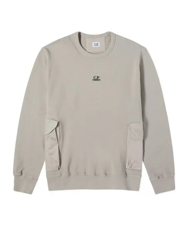 C.P. COMPANY Long-sleeve Sweatshirt - Gray