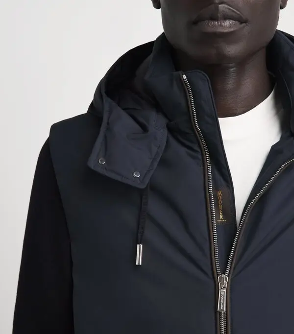 MOORER Quilted Hybrid Jacket