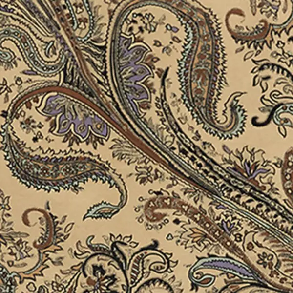 Ralph Lauren Silk Paisley Scarf