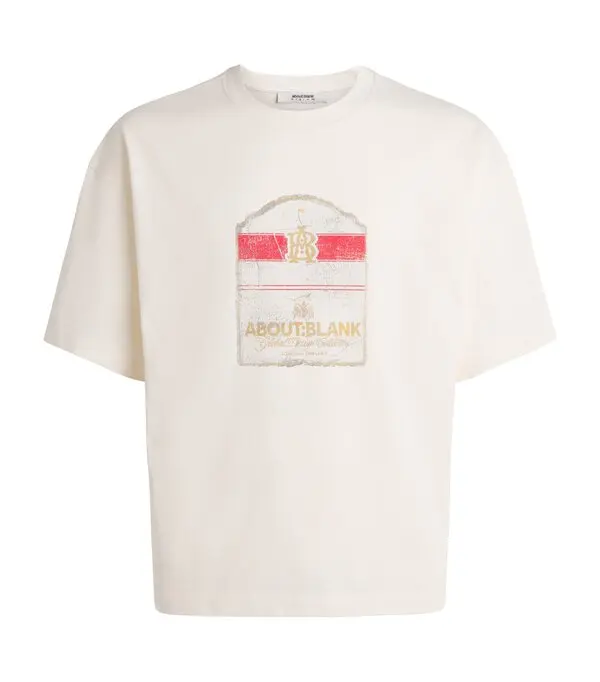 ABOUT:BLANK Cotton Bottle T-shirt