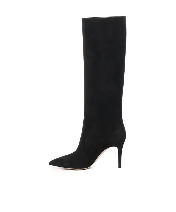 GIANVITO ROSSI Pointed Toe High Heeled Boots