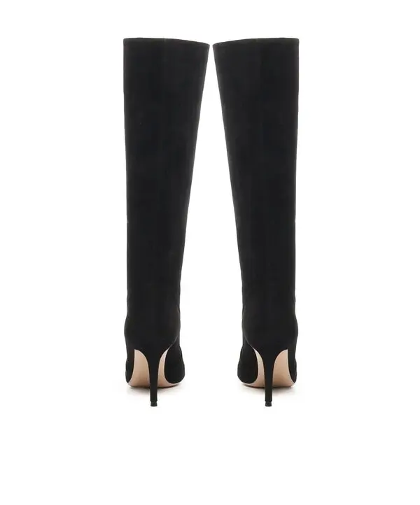 GIANVITO ROSSI Pointed Toe High Heeled Boots