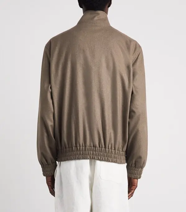 Drole De Monsieur Virgin Wool-blend Track Jacket
