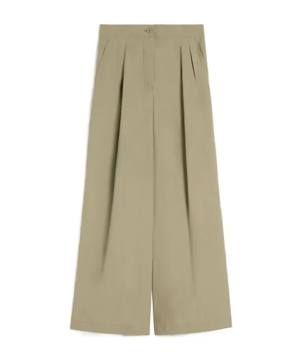 Max Mara Benda Pleated Wide-leg Pants