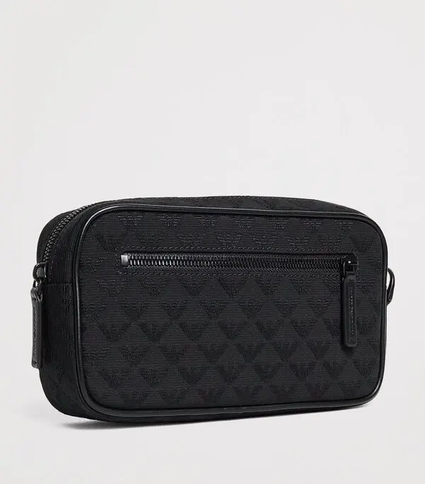 Emporio Armani Jacquard Logo Wash Bag