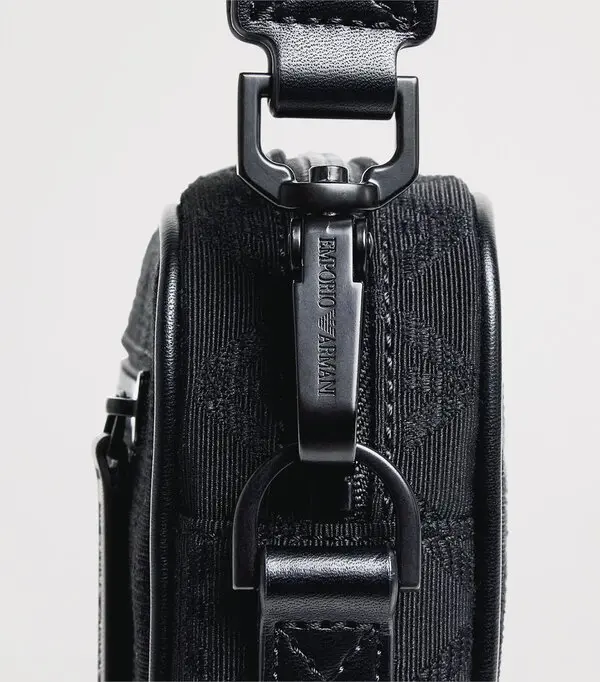 Emporio Armani Jacquard Logo Wash Bag