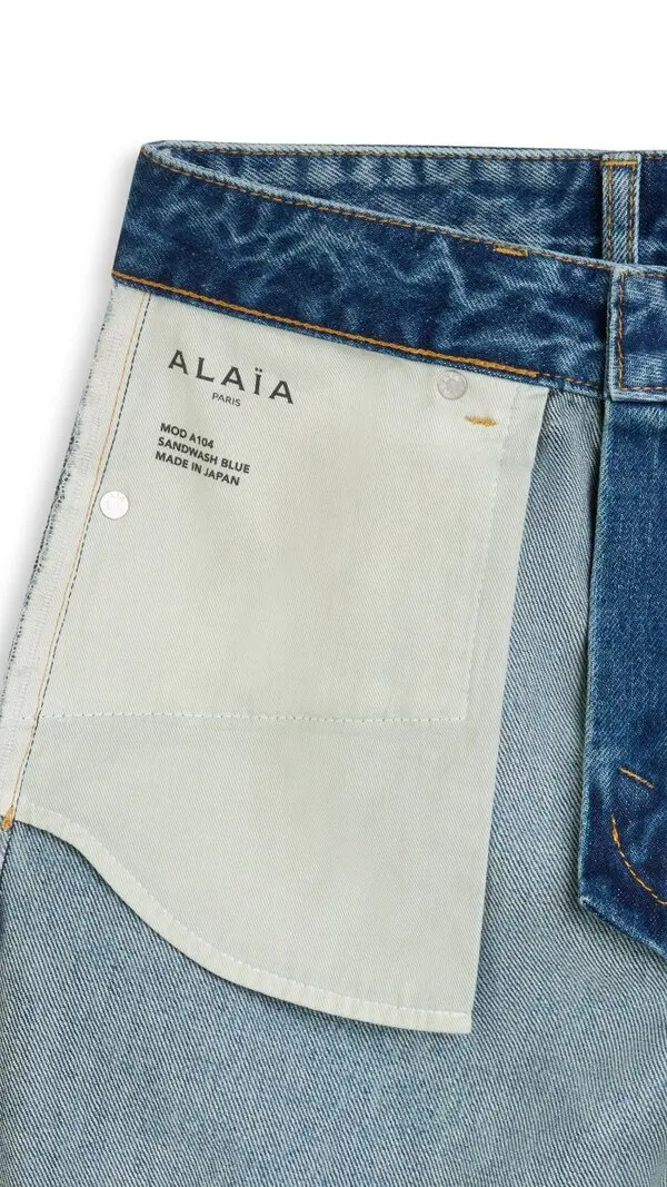 Alaïa Belt Loop Jeans