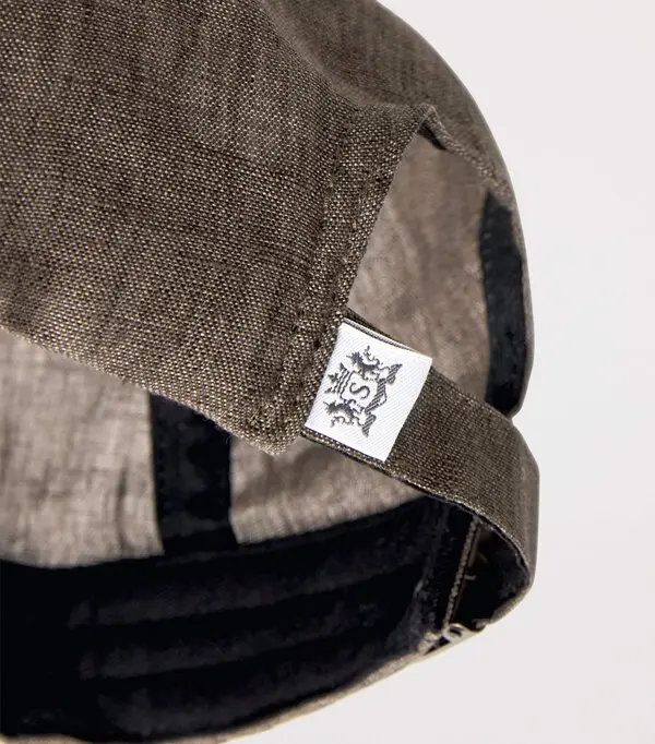 Sunspel Linen Cap