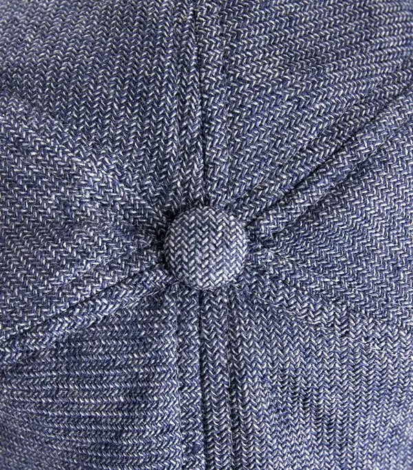 Sunspel Cotton-linen Twill Cap