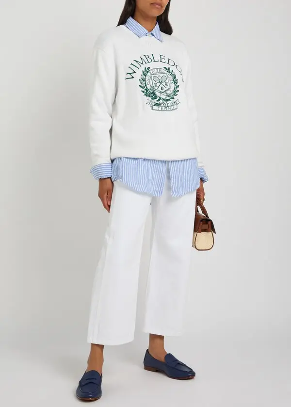 Polo Ralph Lauren Embroidered Cotton Jumper