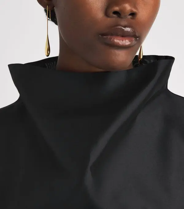 Almada Label Kiera Silk-blend Top