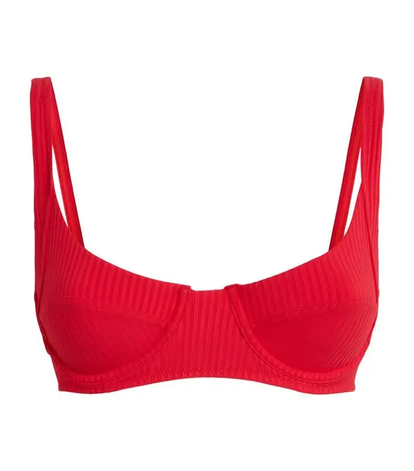 Melissa Odabash Noto Bikini Top - Red