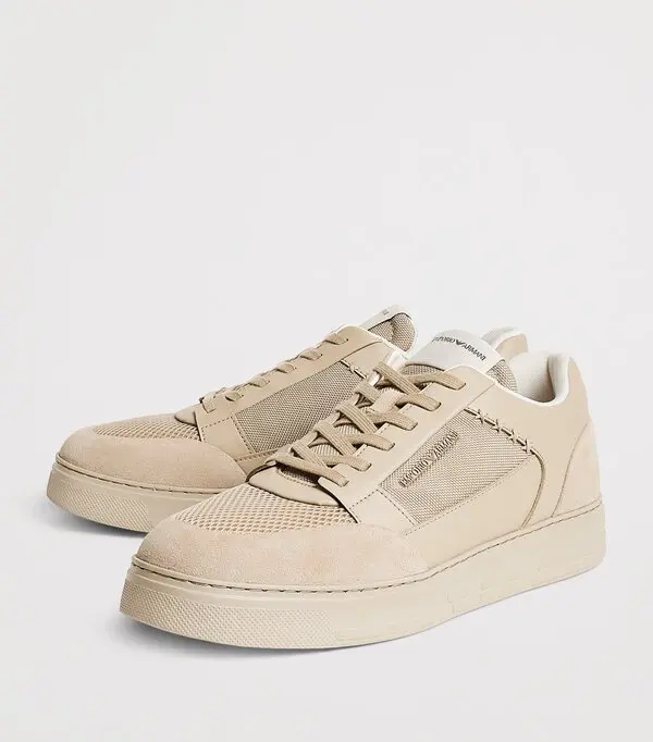 Emporio Armani Suede Sneakers
