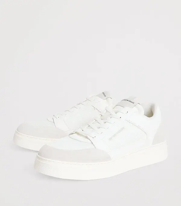 Emporio Armani Suede Sneakers