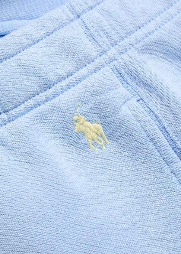 Polo Ralph Lauren Embroidered Cotton Blend Shorts