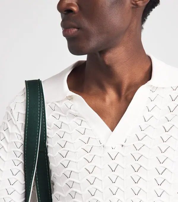 CHE Ripple Knitted Polo Shirt