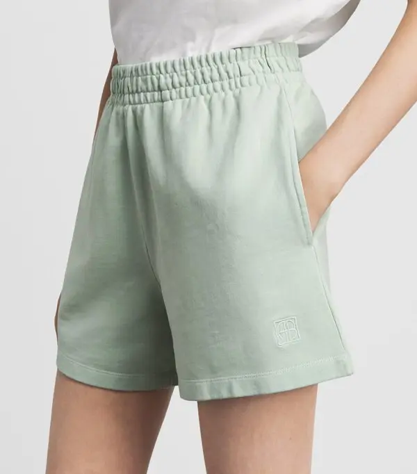 ANINE BING Cotton Kam Sweatshorts