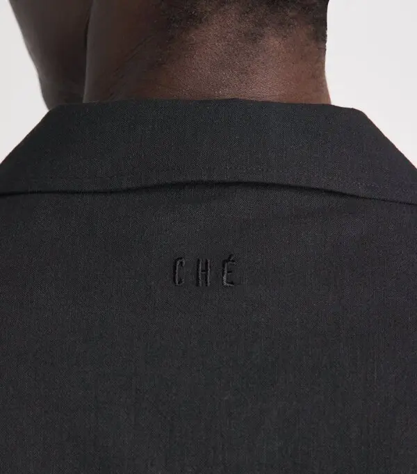 CHE Cotton-linen Inigo Shirt - Black