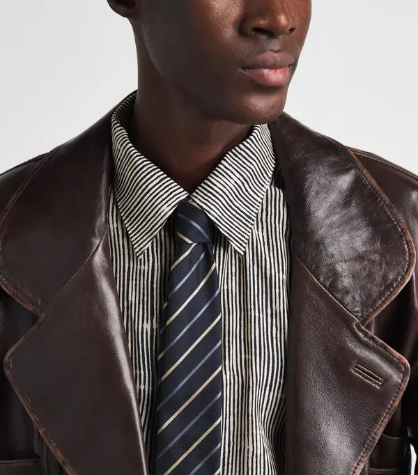 Emporio Armani Silk Stripe Tie