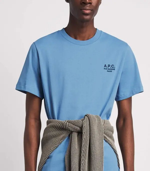 A.p.c. Cotton Rue Madame Logo T-shirt