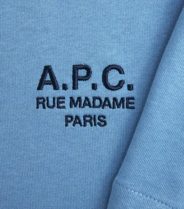 A.p.c. Cotton Rue Madame Logo T-shirt