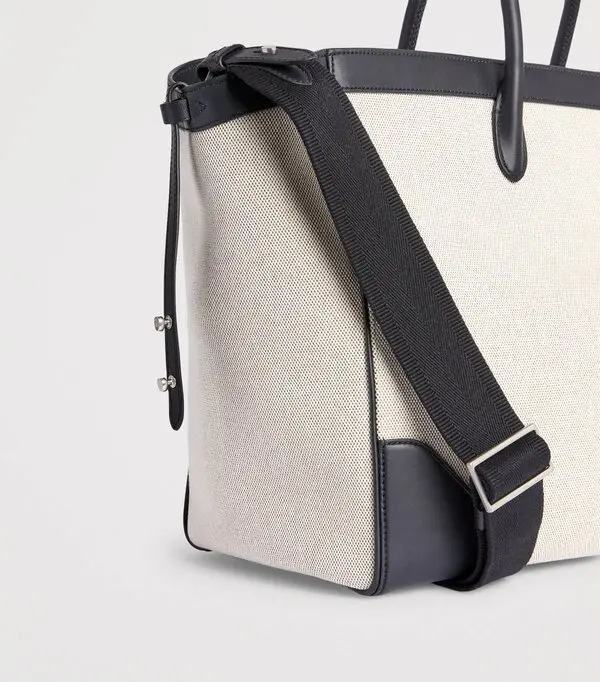 Dunhill Cotton Canvas Century 45 Tote Bag