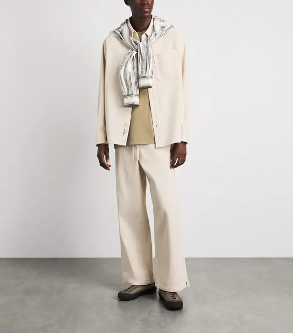 A.p.c. Cotton Drawstring Trousers