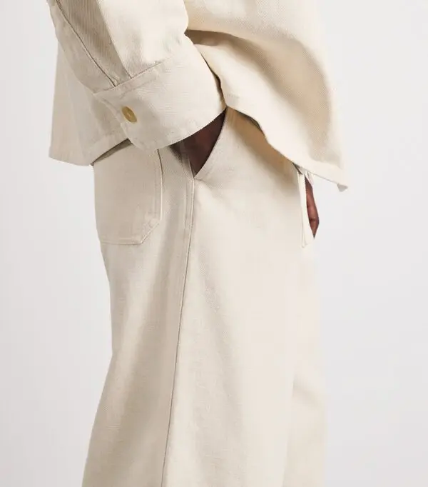 A.p.c. Cotton Drawstring Trousers