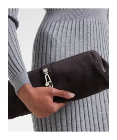 Gabriela Hearst Small Suede Shoulder Bag