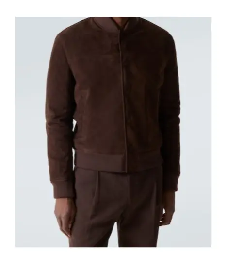 Gabriela Hearst Suede Bomber Jacket