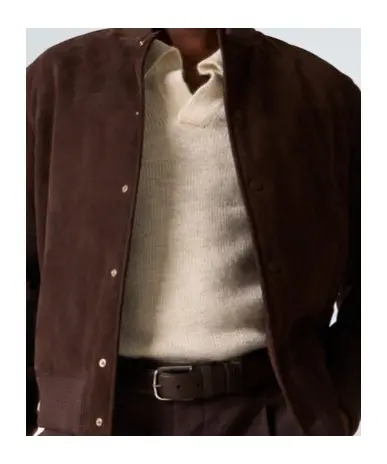 Gabriela Hearst Suede Bomber Jacket