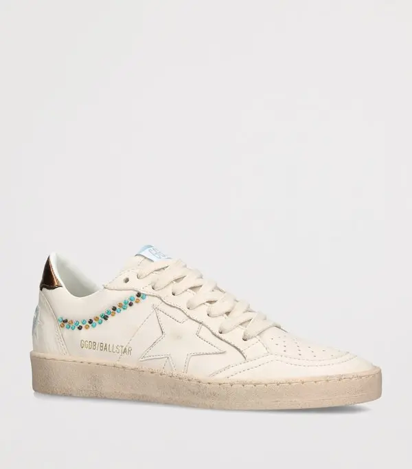 GOLDEN GOOSE Leather Ballstar Sneakers