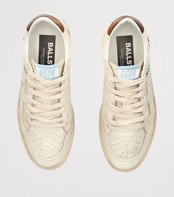 GOLDEN GOOSE Leather Ballstar Sneakers