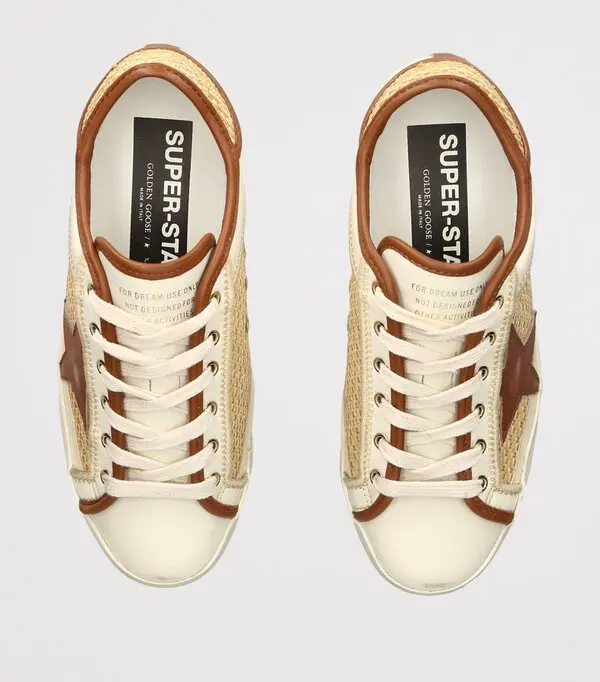 GOLDEN GOOSE Leather Super Star Sneakers